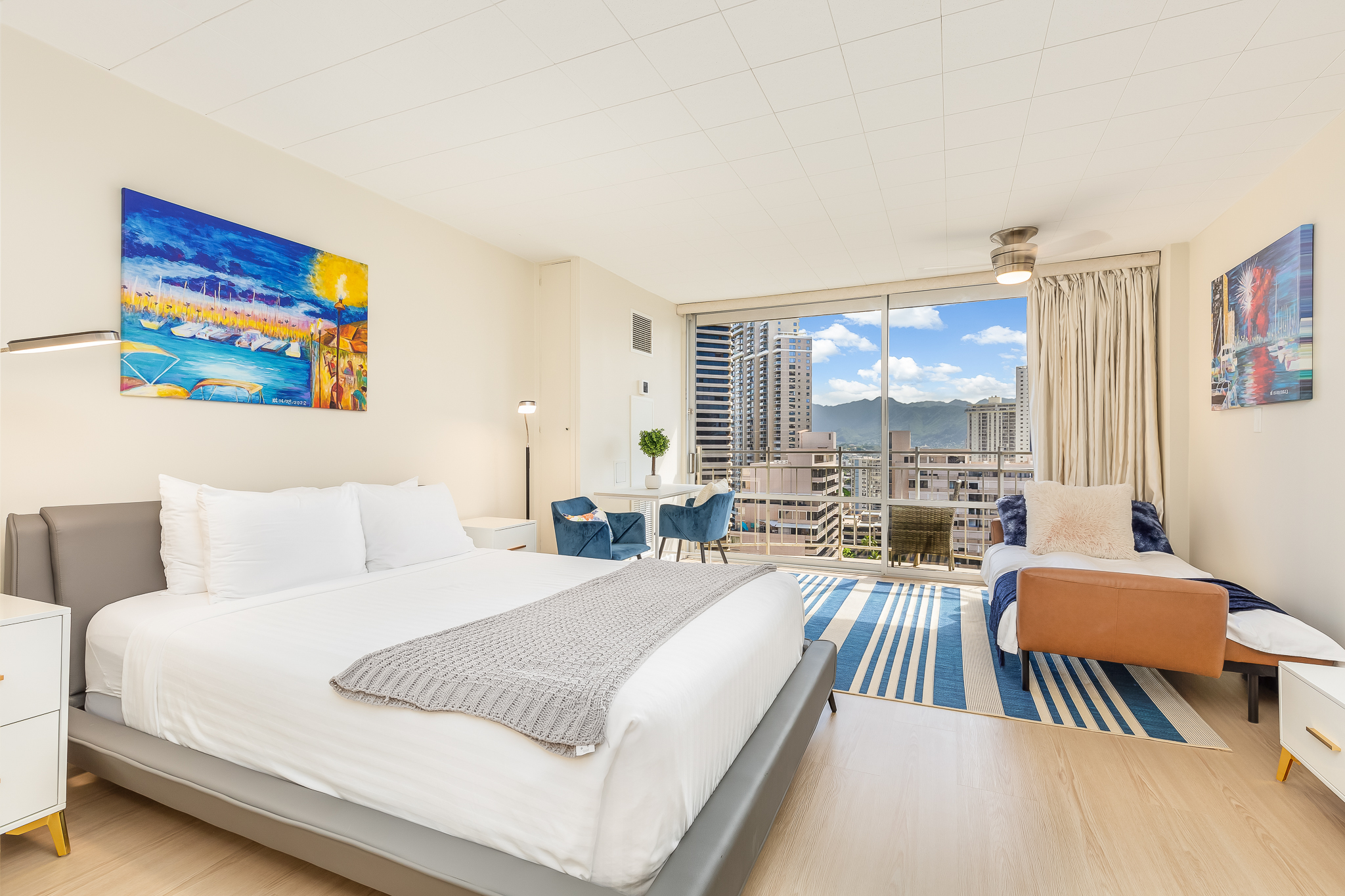 Ilikai Marina City Studio on the 18th Floor - イリカイ・マリーナ 1891号室（最低宿泊数3泊 ...