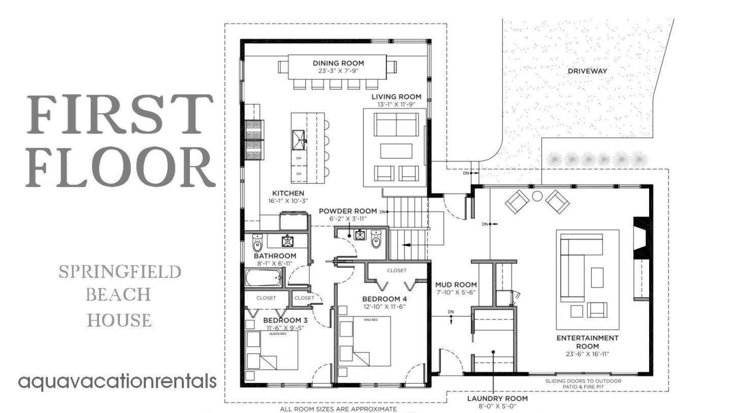 Springfield Beach House | Aqua Vacation Rentals