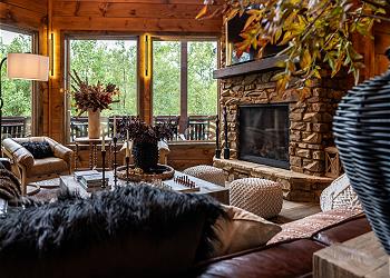 Alpine Summit Pool and Spa Cabin - Cabins - Sleeps 7-12 - Elk Springs ...