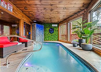 Alpine Summit Pool and Spa Cabin - Cabins - Sleeps 7-12 - Elk Springs ...