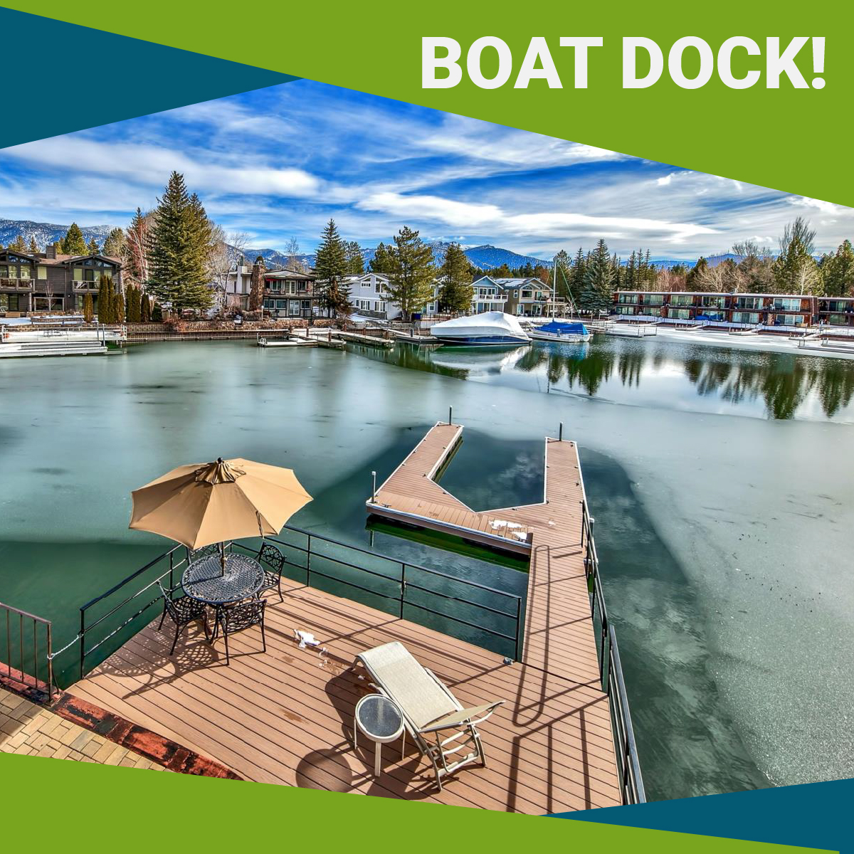 Tahoe Keys Mountain Vistas