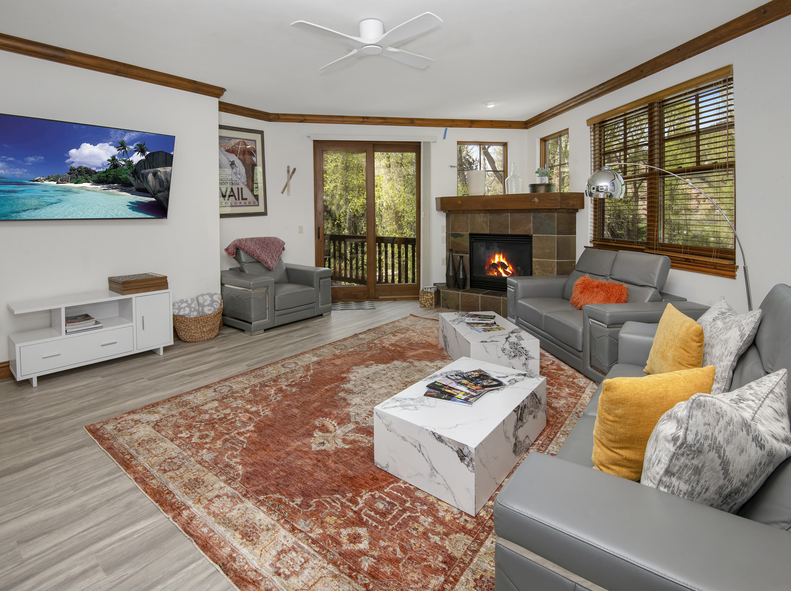 Heated Pool And Scenic River Access - Stunning Mountain Haven - Avon, CO